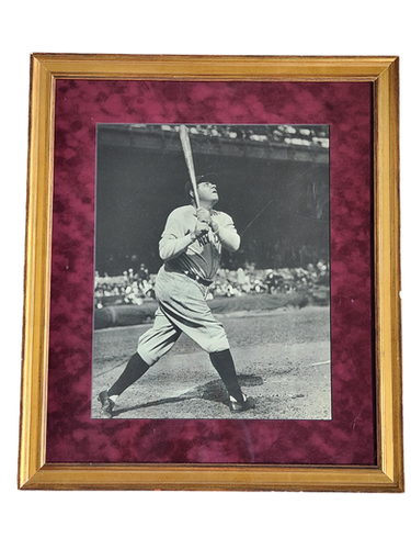 Babe Ruth Signed Huge 16x20Auto PSA | True Hit King