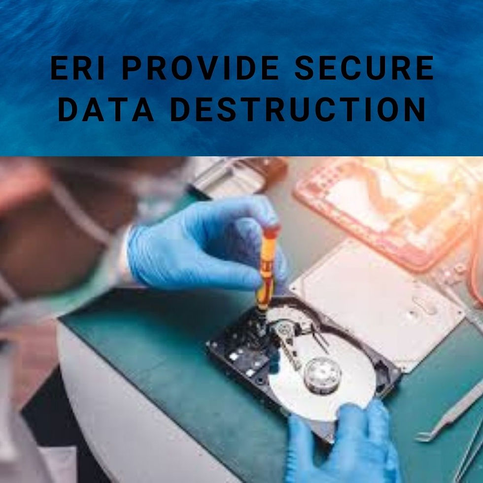 Why End Of Life Electronics Need A Destruction?