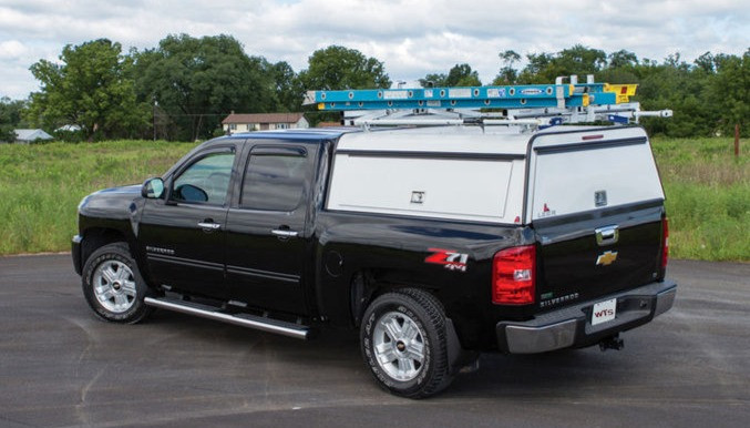 Aluminum Commercial Truck Caps | LEER DCC | Work Truck Solutions