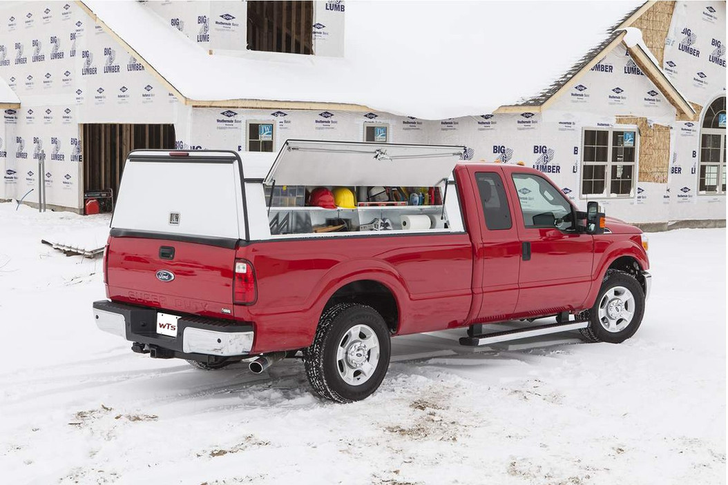 Aluminum Commercial Truck Caps | LEER DCC | Work Truck Solutions