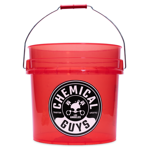 La cubeta de detalles de servicio pesado roja | Gran Almacén
