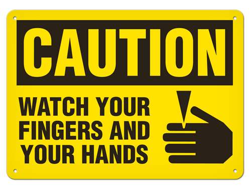 INCOM | CAUTION - Watch Your Finger And Hands