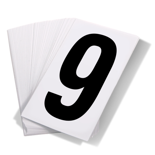 Placard UN Number: 9 (50/pkg) | INCOM Manufacturing