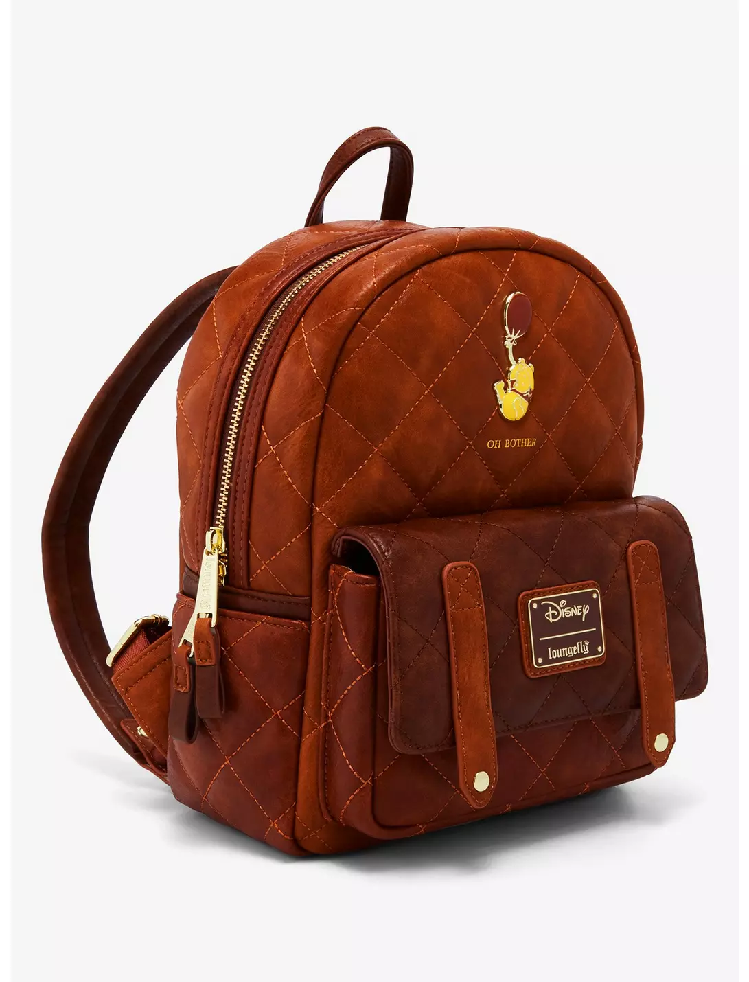 Loungefly-Disney Winnie the Pooh Quilted Mini Backpack ...