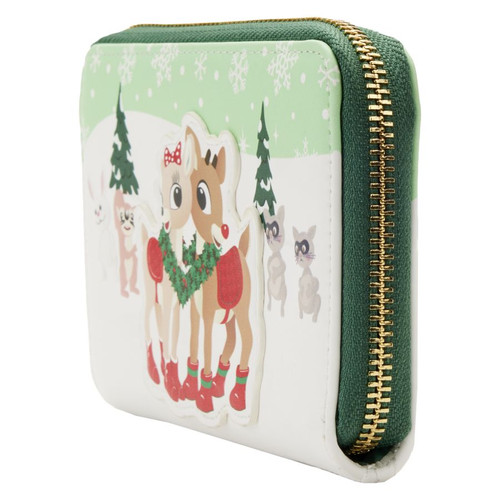 Loungefly Rudolph the Red-Nosed Reindeer - Merry Couple Zip Around ...