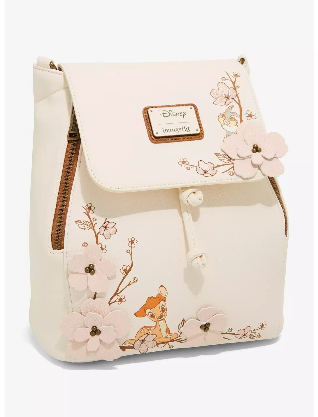 Loungefly Disney Bambi Cherry Blossom Flap Mini Backpack ...