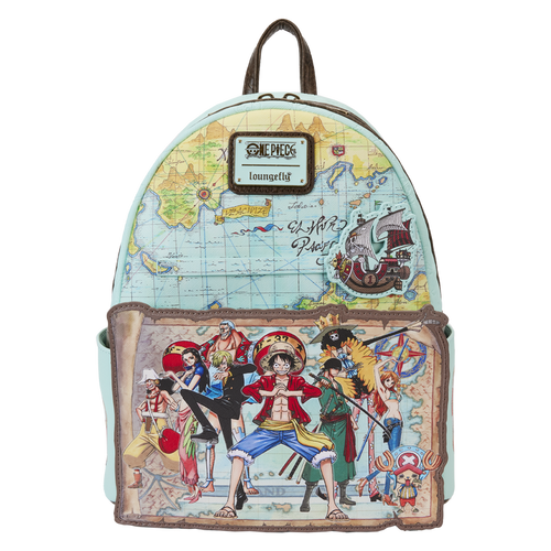 Loungefly-One Piece 25th Anniversary Straw Hat Pirates Mini Backpack ...