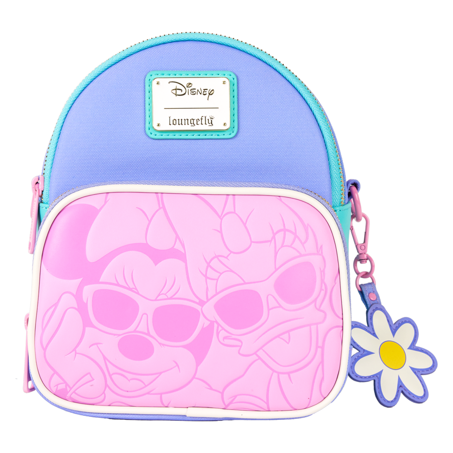 Loungefly-Disney - Daisy Duck & Minnie Mouse Mini Convertible Backpack ...