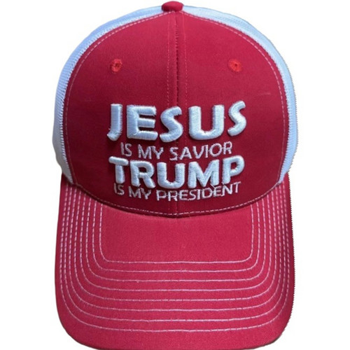 Jesus is my savoir Trump is my president Hat | Trump.shop