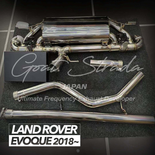 LAND ROVER EVOQUE 2018~ Sus304 Rear Exhaust+Mid pipe | GWAPOTech JAPAN