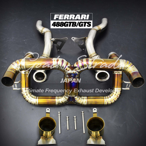 Ferrari 488 GTB/GTS F1 sound Package Full Exhaust systems | GWAPOTech JAPAN
