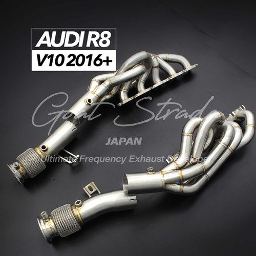 AUDI R8 2016+ Sus304 Equal length Headers/Manifolds | GWAPOTech JAPAN