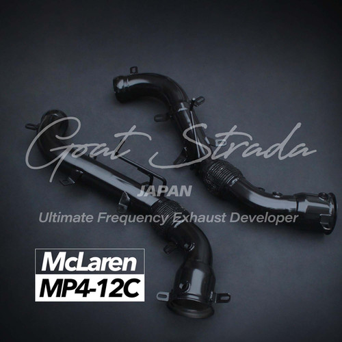 McLaren MP4-12C Sus304 Down pipes *Ceramic coating option | GWAPOTech JAPAN
