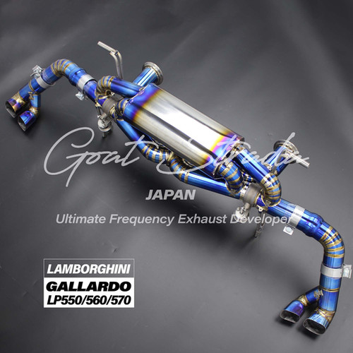 Lamborghini Gallardo Gen.2 LP550 LP560 LP570 F1 sound Valved Exhaust ...