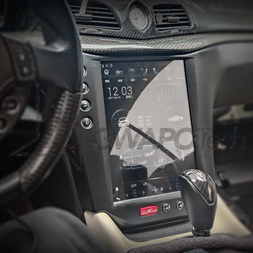 マセラティグラントゥーリズモ左右ハンドル対応ブラックラージディスプレイ | GWAPOTech JAPAN
