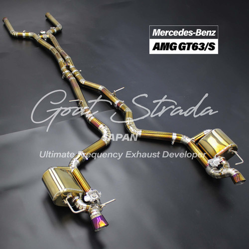 Mercedes-Benz AMG GT63/S Racing Valved Exhaust system | GWAPOTech JAPAN