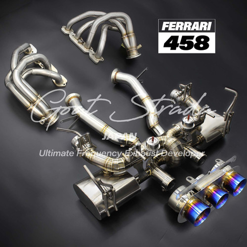 Ferrari 458 ITALIA Titanium F1 package Full Exhaust systems | GWAPOTech ...