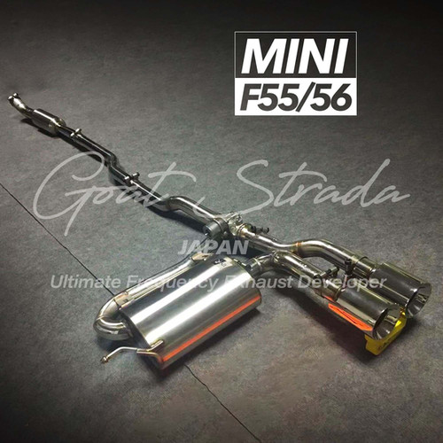 MINI Cooper F55/56 Sus304 Rear+Mid+Tips | GWAPOTech JAPAN