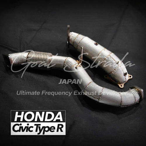 HONDA CIVIC Type R Sus304 Down Pipes | GWAPOTech JAPAN