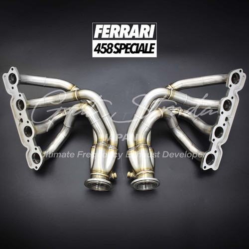 Ferrari 458 SPECIALE long-tube Equal Length Manifolds/Headers ...