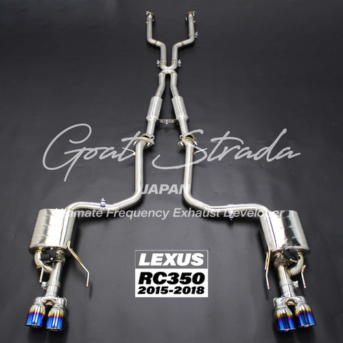 LEXUS RC350 3.5L V6 Racing Valved Exhaust system | GWAPOTech JAPAN
