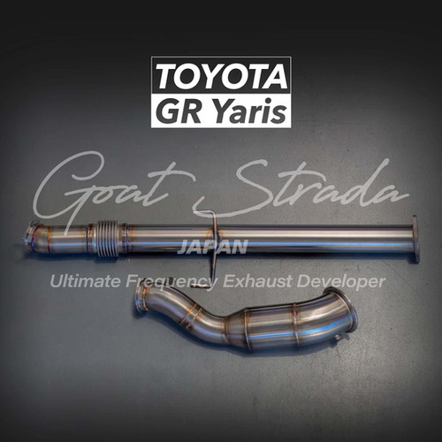 TOYOTA GR Yaris Sus304 Down pipes | GWAPOTech JAPAN
