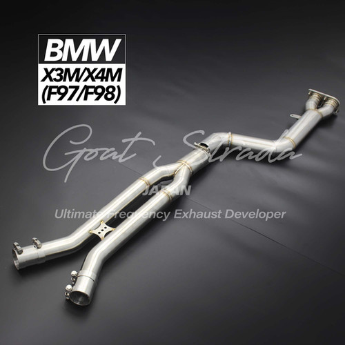 BMW X3M/X4M F97/98 sus304 high-flow Mid pipe | GWAPOTech JAPAN