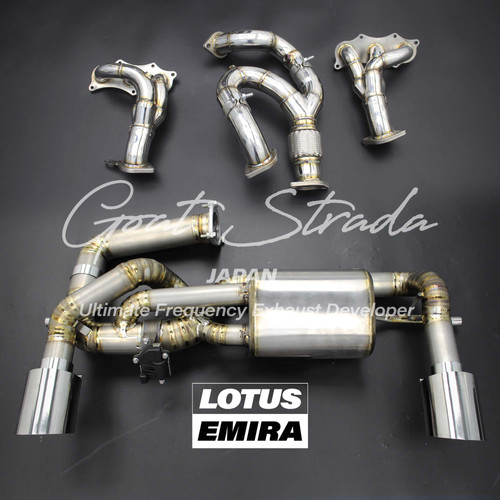 LOTUS EMIRA 3.5L V6 Racing Valved Sport Full Exhaust system | GWAPOTech ...