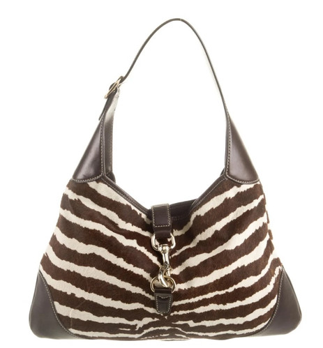GUCCI Zebra Jackie Handbag MM | The Fashion Violin