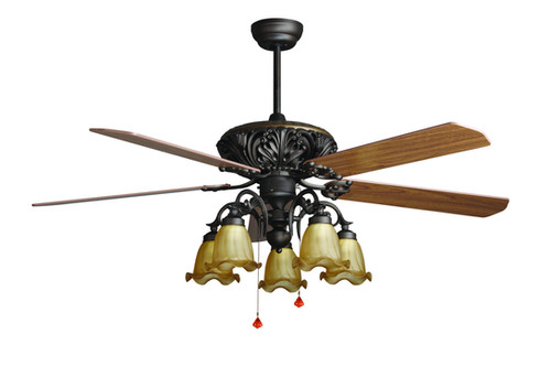 52" Ceiling fan, 5 lights | Yukon Remodeling