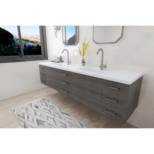 Richmond 87.5" Double Bathroom Vanity Richmond 87.5" Double Bathroom ...
