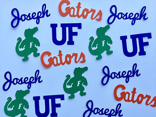 Personalized University of Florida Gators Graduation Custom Confetti ...