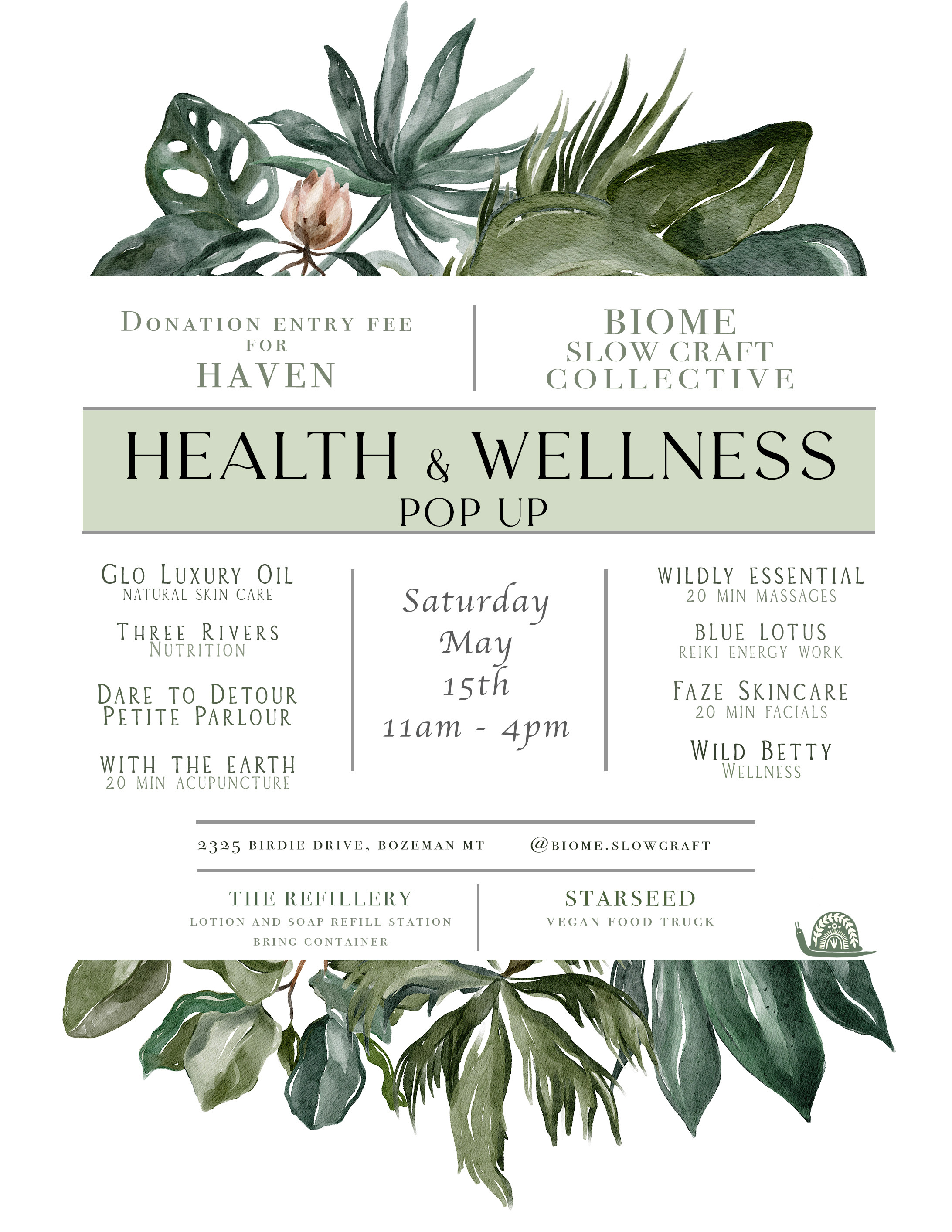 Health and Wellness Pop-Up | Mysite