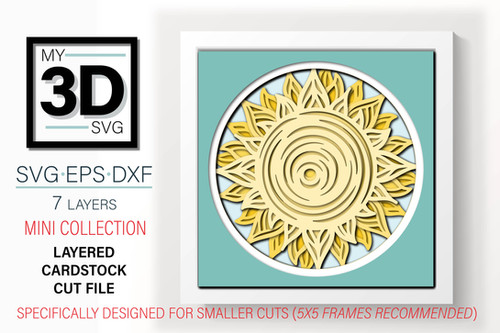 3D SUN MINI SVG | My 3D SVG