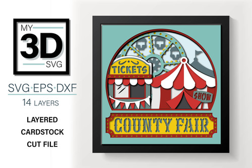 3D COUNTY FAIR SVG | My 3D SVG