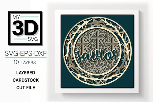 3D SAVIOR SVG | My 3D SVG