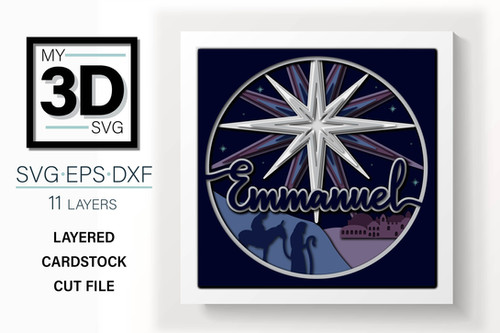 3D EMMANUEL SVG | My 3D SVG