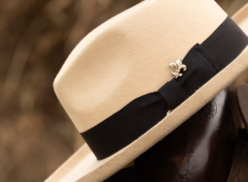 Justin Wide Brim Hat - Tan | Overton Estates