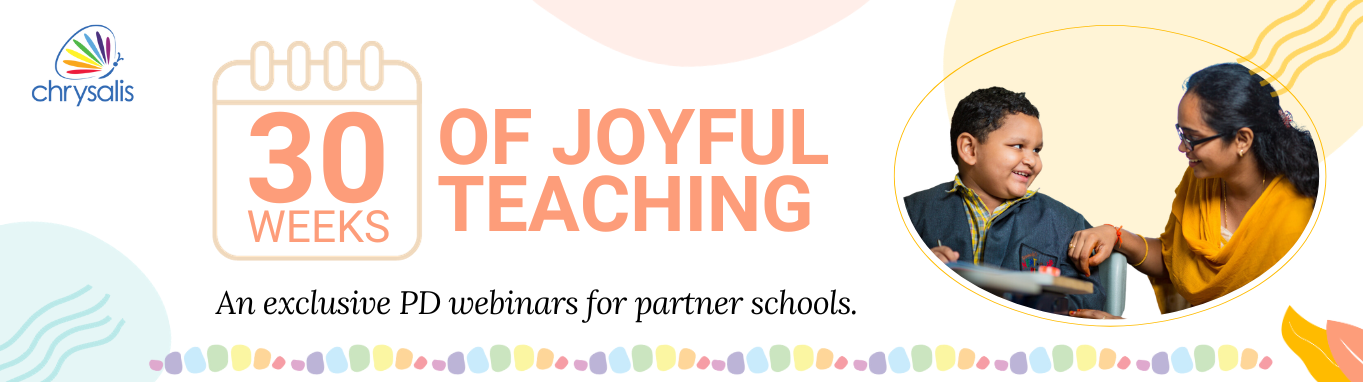 Upcoming Webinars For Schools - Chrysalis