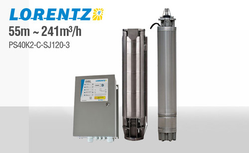 55m Solar Borehole Pump | Great North Power