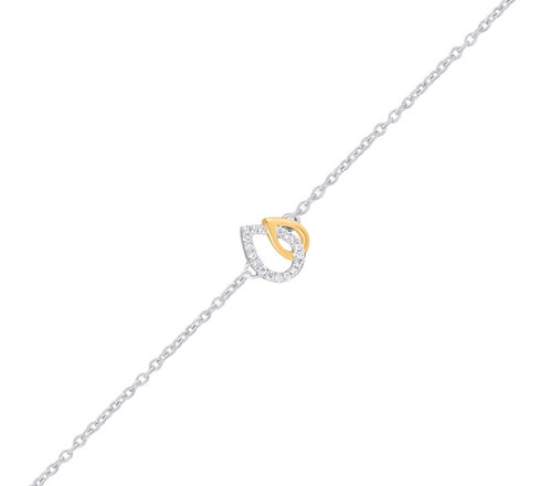 Eterna Duo Teardrop Bracelet – A Reflection of Strength & Love | Ferreirov