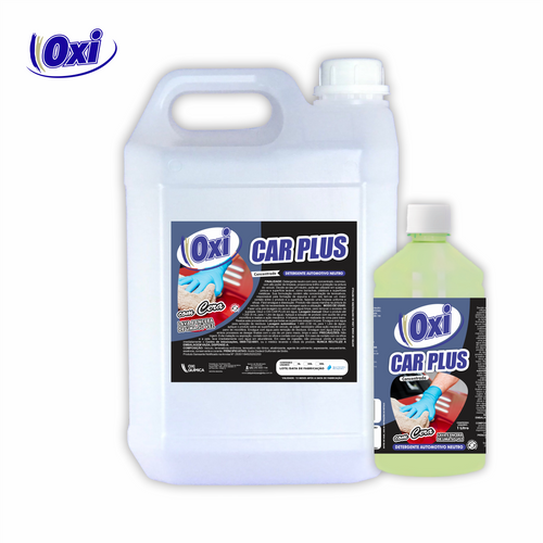 OXI CAR PLUS DETERGENTE AUTOMOTIVO COM CERA | Indústria | Oxi Química ...