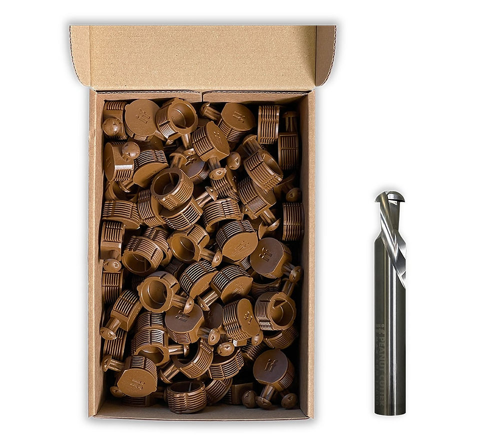 Intelligent Fixings | PEANUT 1 Furniture Connector | Ultimate CNC ...