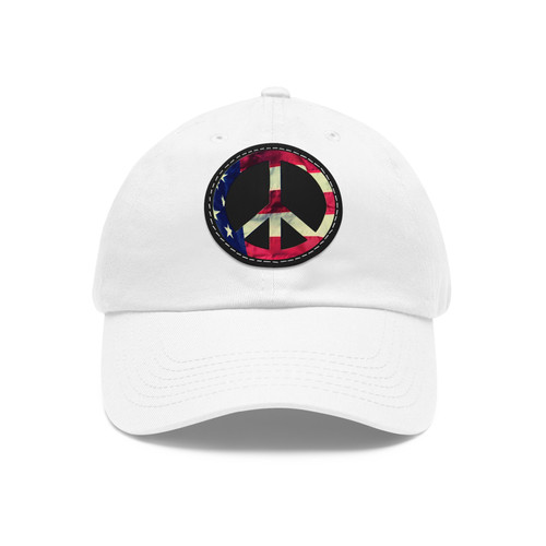 American Peace Sign - Low Profile Ball Cap - Perfect Gift For Men or ...