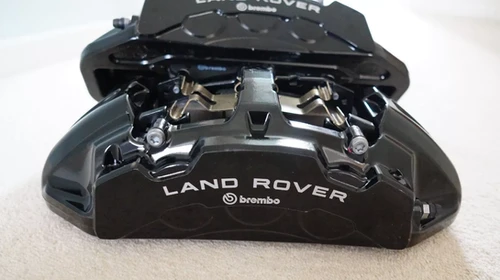 NEW RANGE ROVER L460 L461 FRONT BRAKE CALIPERS BREMBO GLOSS BLACK PAIR ...