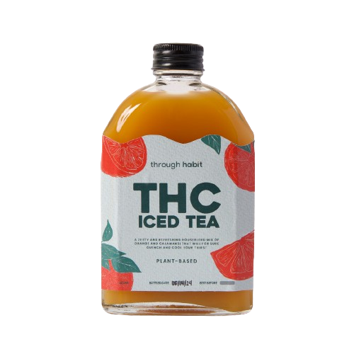 THC House blend Iced Tea | Through Habit