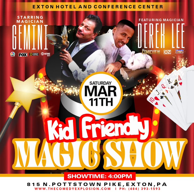 The Family Friendly Magic Show Presented by Gemini & Derek Lee | My Site
