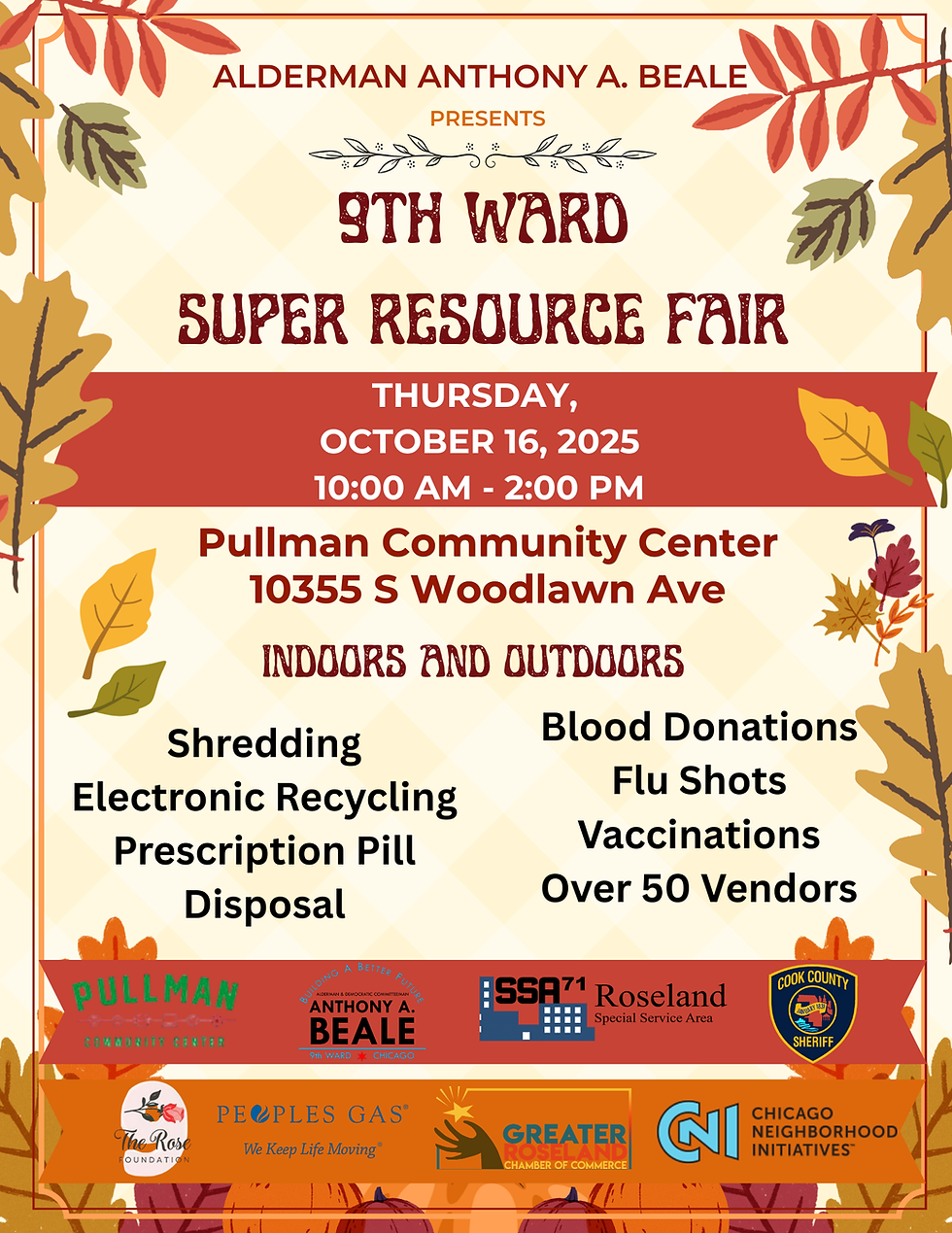 Alderman Anthony A. Beale | Chicago's 9th Ward