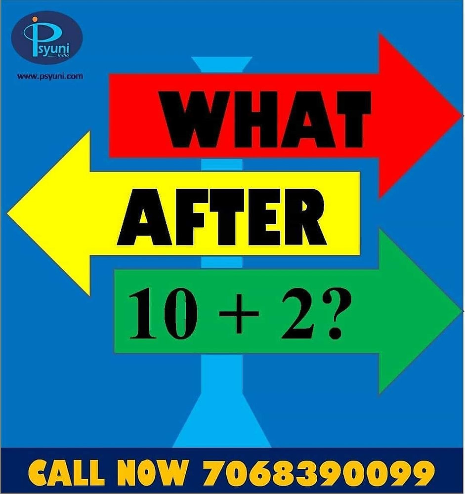 What after 10+2? Career Counseling