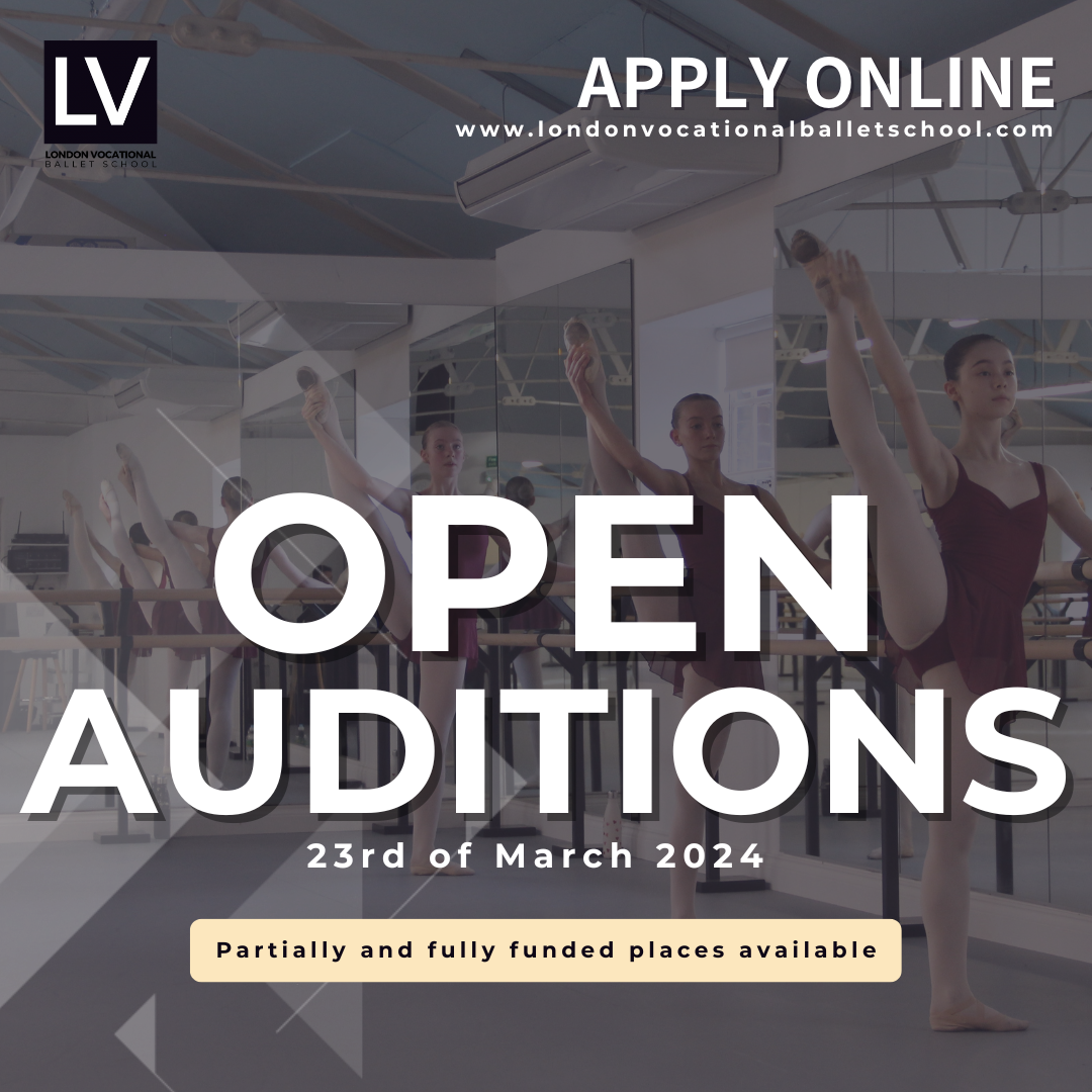 Announcing: Open Auditions - Funded Places Available